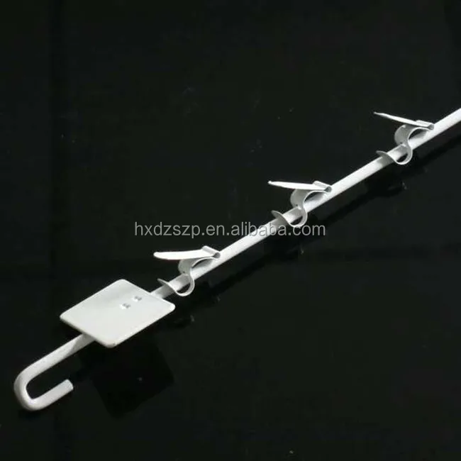 Retail Display Metal Hanging Clip Strip - Buy Retail Metal 12 Clip ...