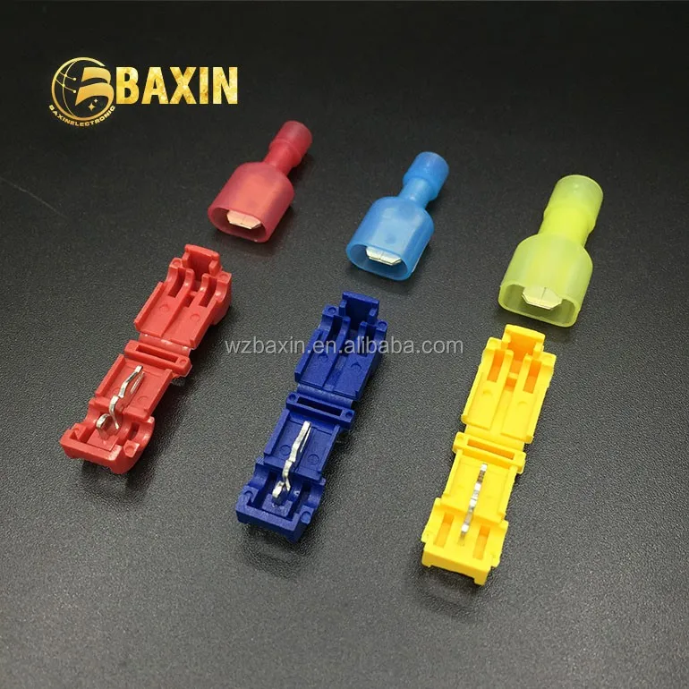 T1/t2/t3 T Insulating Quick Splice Terminal Connector - Buy Quick ...
