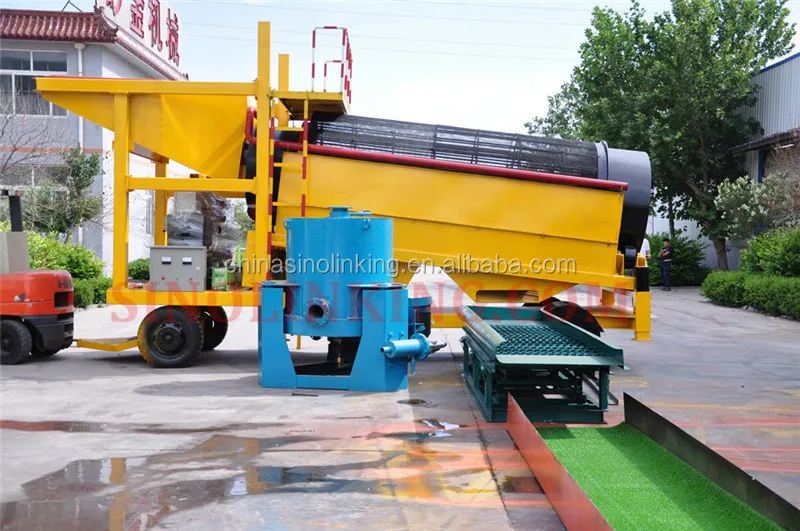 Sinolinking High Efficiency Portable Gold Sluice Box/gold Mining ...