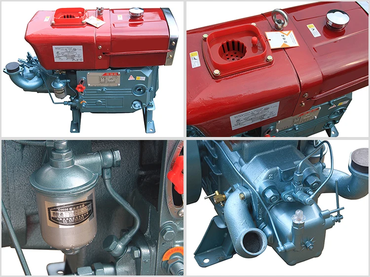 Best Quality Small Diesel Engines - Buy Zs1100 Single Cylinder Diesel ...
