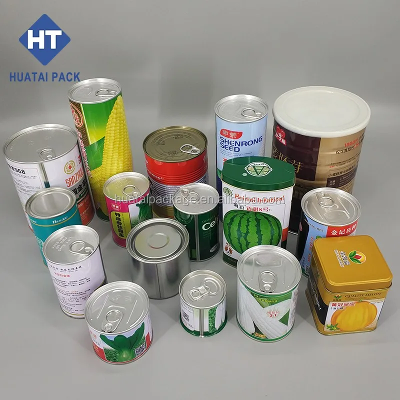 Empty Food Tin Can With Easy Open Lid For Canned Food Packing - Buy Eoe ...