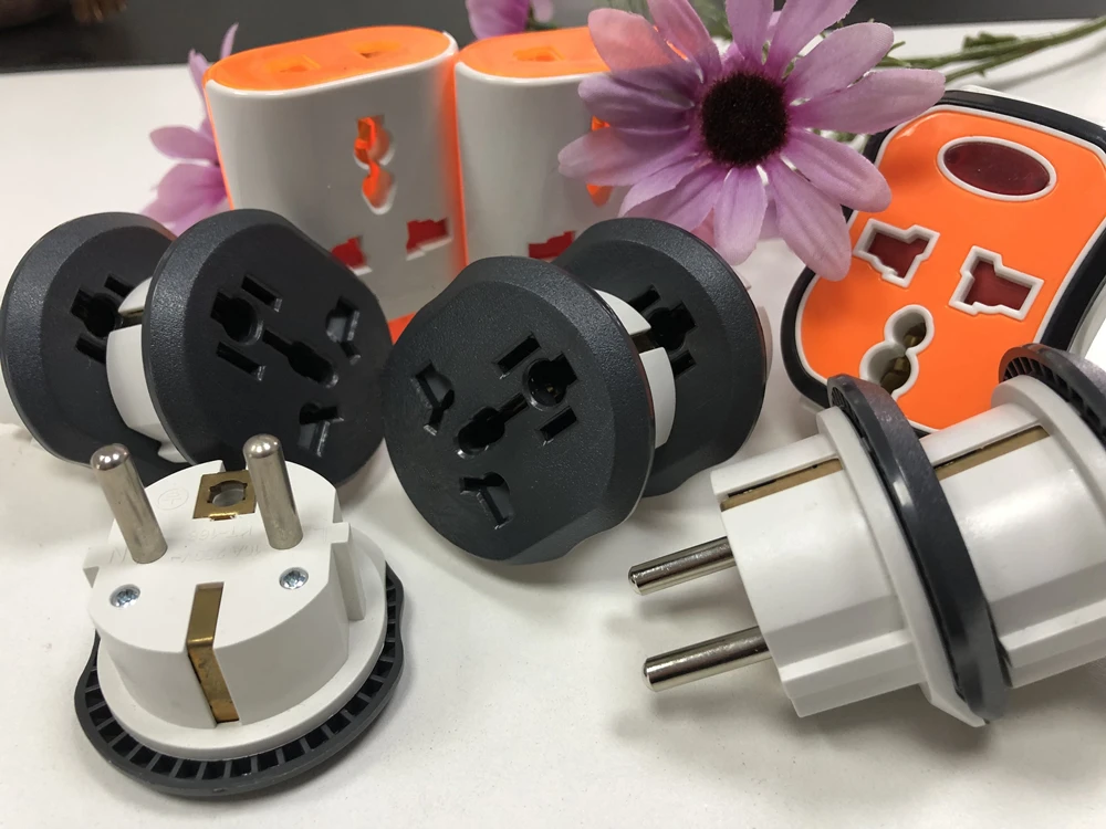 KT-168 16A 250V Durable Wall Switches Adaptor Plug with CE