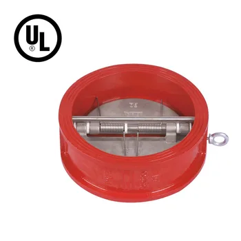 Ul Fm Approved Ductile Iron Double Disc Wafer Check Valve - Buy Wafer ...