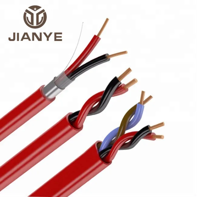 CMP CMR Fire Alarm Cable 2 core 4 cores 1.5mm2 2.5mm2 Fire resistance ...