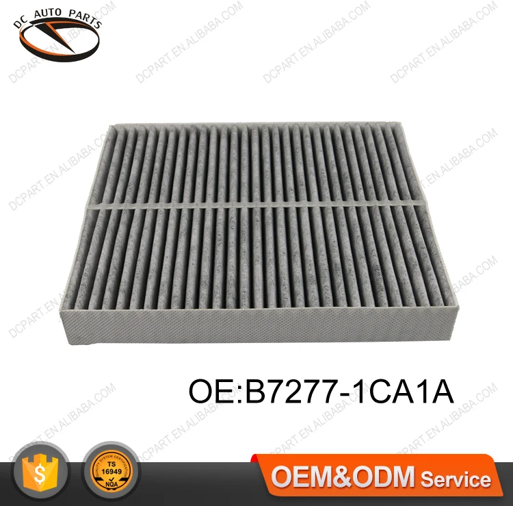 Guangzhou Auto Engine Activated Carbon Cabin Filter B7277-1ca1a B7277 ...