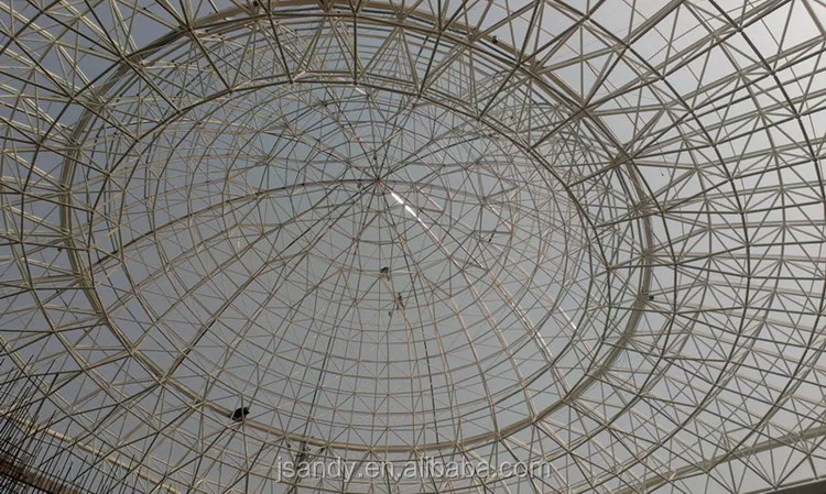 Steel Structure Space Frame for Stadiums | Durable Metal Frame ...