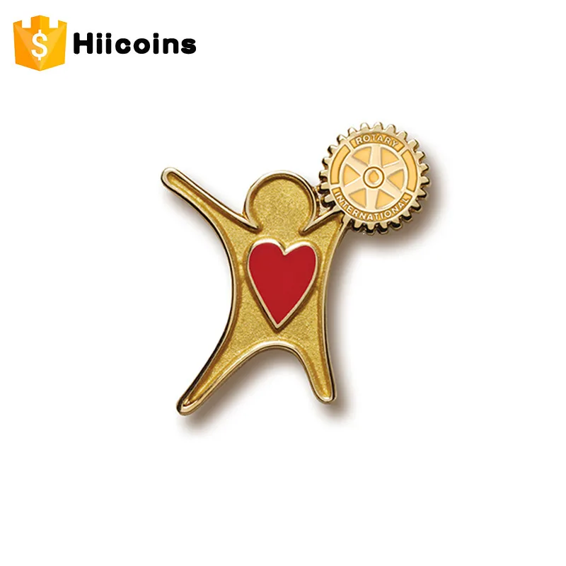 Factory Wholesale Rotary International Metal Lapel Pin - Buy Rotary ...