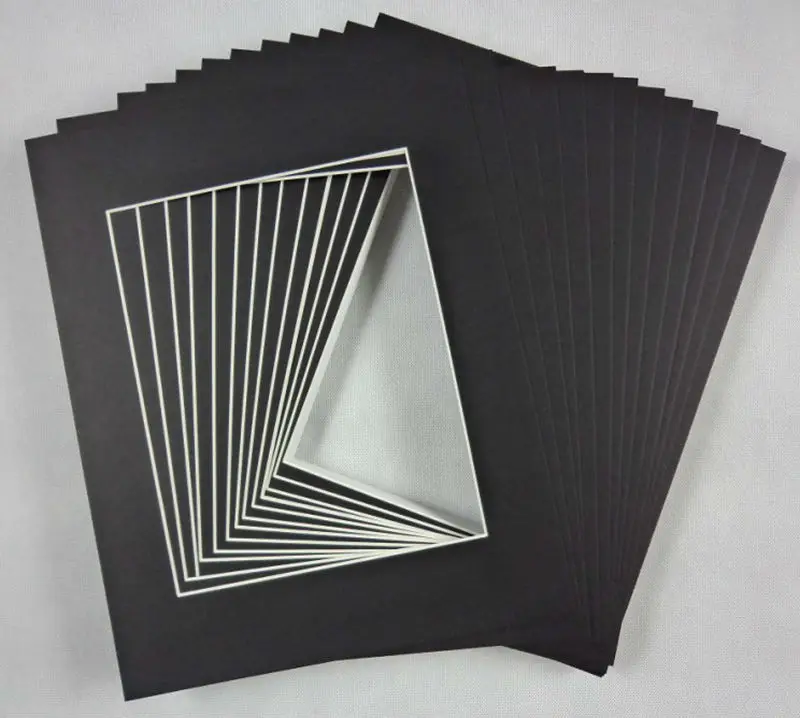300 Kinds Of Different Color Matboard Paper Mount Board Multi Opening ...
