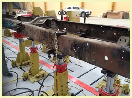 Truck Collision Repair Frame Machine - Heavy Duty System