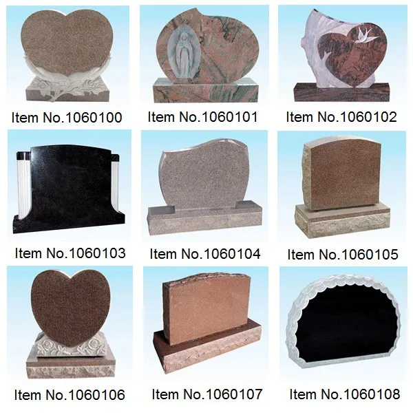 Wholesale Simple Design Tombstone Polished Defferent Colors Cheap ...