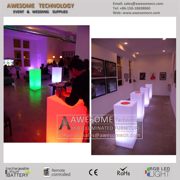 Modern Design Led Pillar Lights For Wedding - Buy Wedding Pillar Lights ...