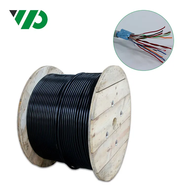 10pr 10*2*0.5mm Aluminum Foil Shielded Telephone Cat3 10 Pair Copper ...