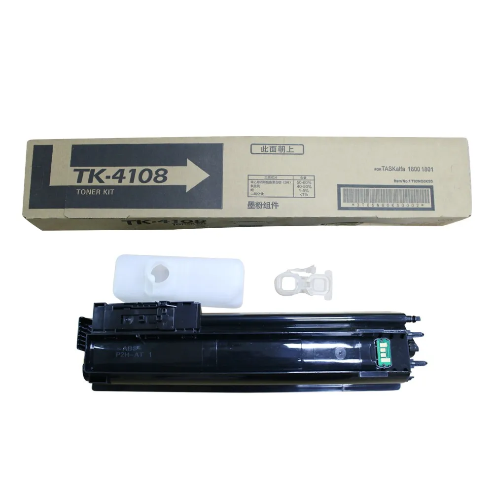 Genuine Toner Tk4108 Laser Toner Cartridge Compatible For Kyocera ...