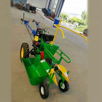 Walking tractor mounted mini corn harvesting maize harvester 6 - 11 ...