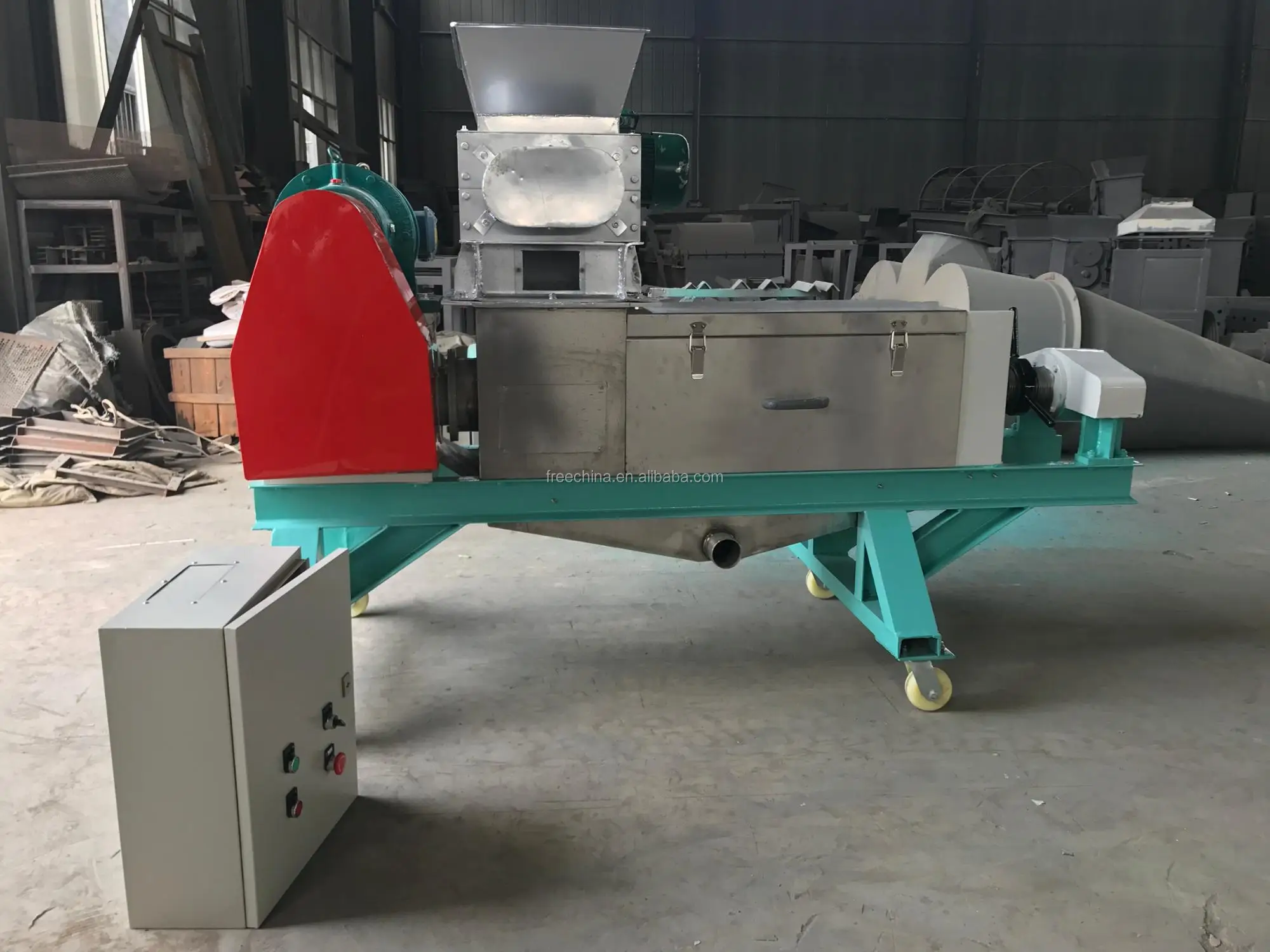 Twin Screw Extruder/grape Juice Extractor/fruit Squeezing Machine - Buy ...