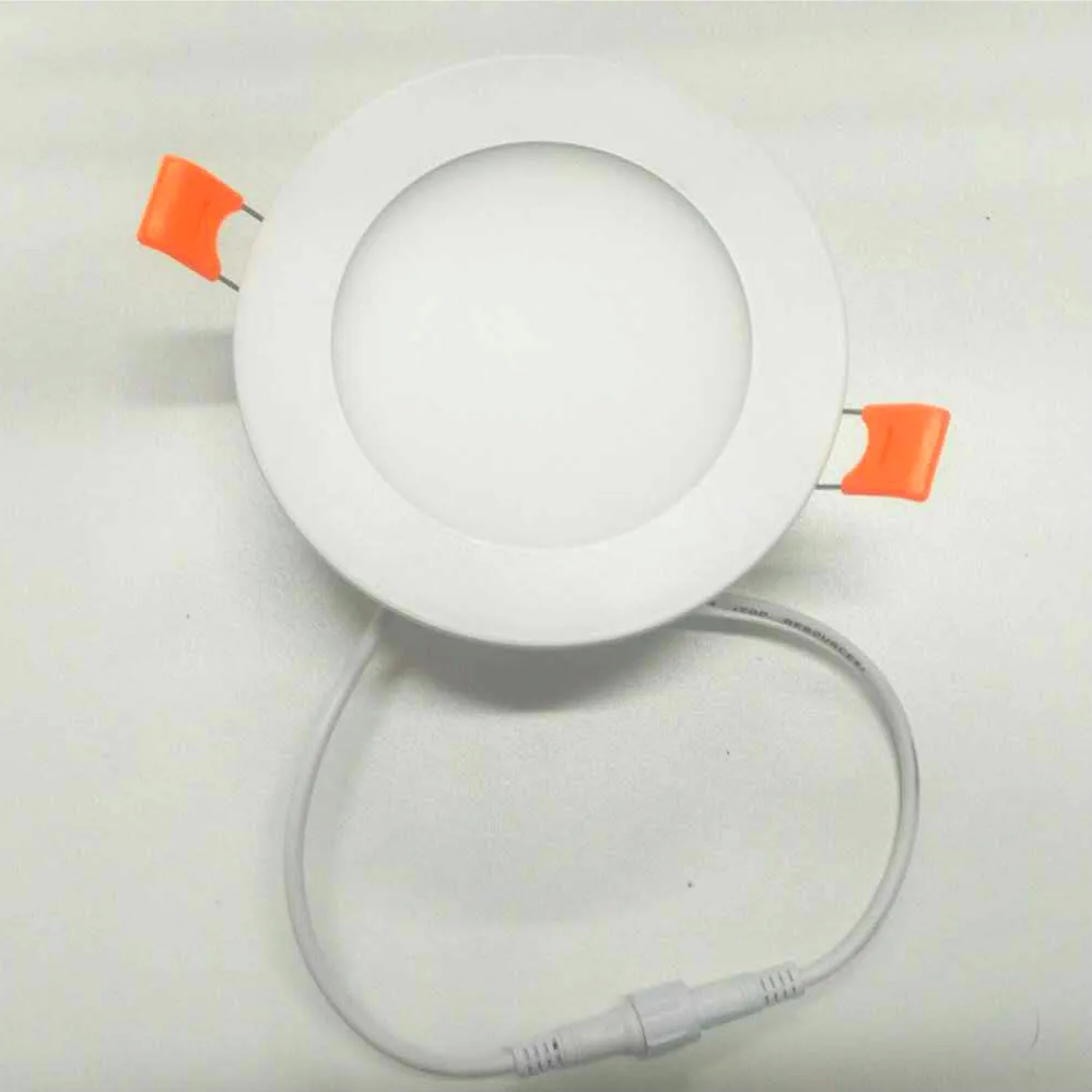 12w Round Led Recessed Ceiling Panel Down Light Lamps - Buy Led Ceiling ...