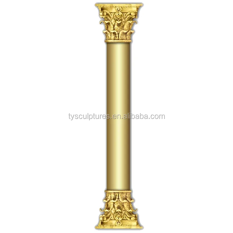 Classical European Luxury High Quality Art Work Stone Marble Columns ...