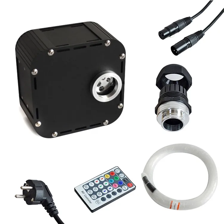 50w Rgbw Twinkle Fiber Optic Led Light Engine With Dmx512 Function ...
