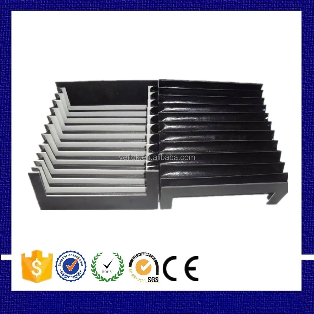 Plastic Accordion Cnc Machine Guards,Cnc Machine Bellow Covers,Linear ...