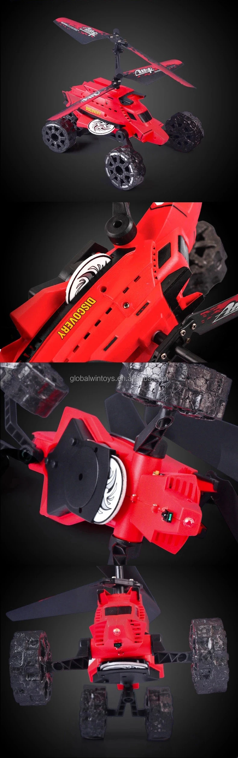 2ch Remote Control Plane With Gyro/missile Air&ground Infrared ...