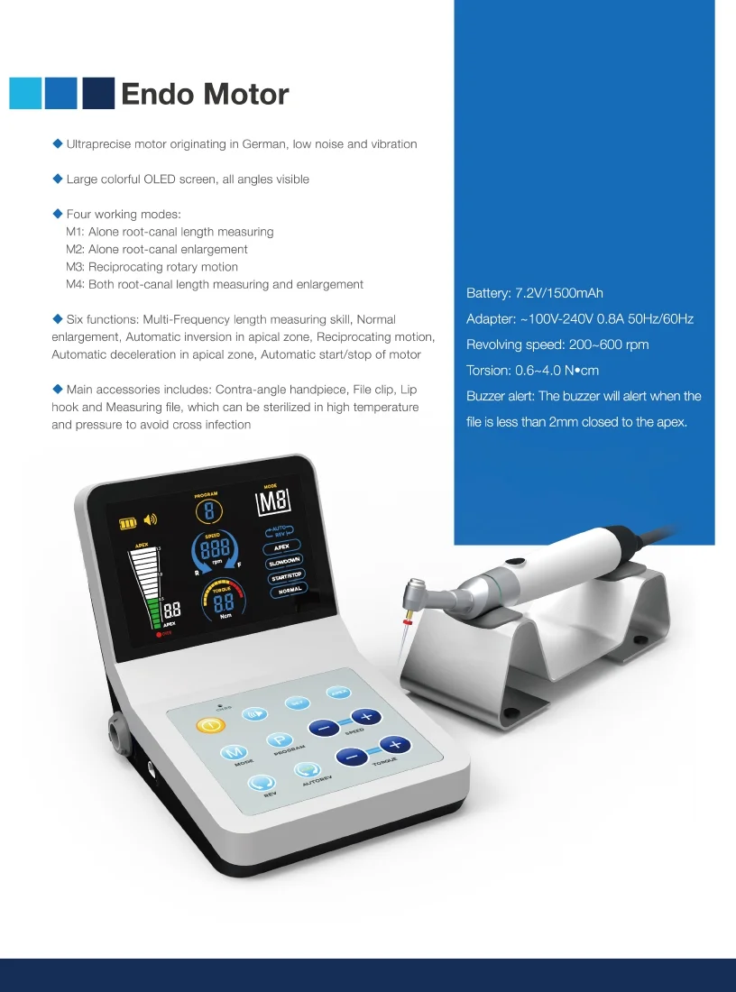Endo Motor With Apex Locator - Buy Apex Locator,Endo Motor With Apex ...