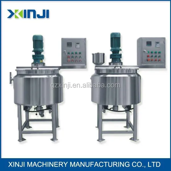 Cosmetic And Food Material Mixing Machine For Liquid Detergent And Food ...