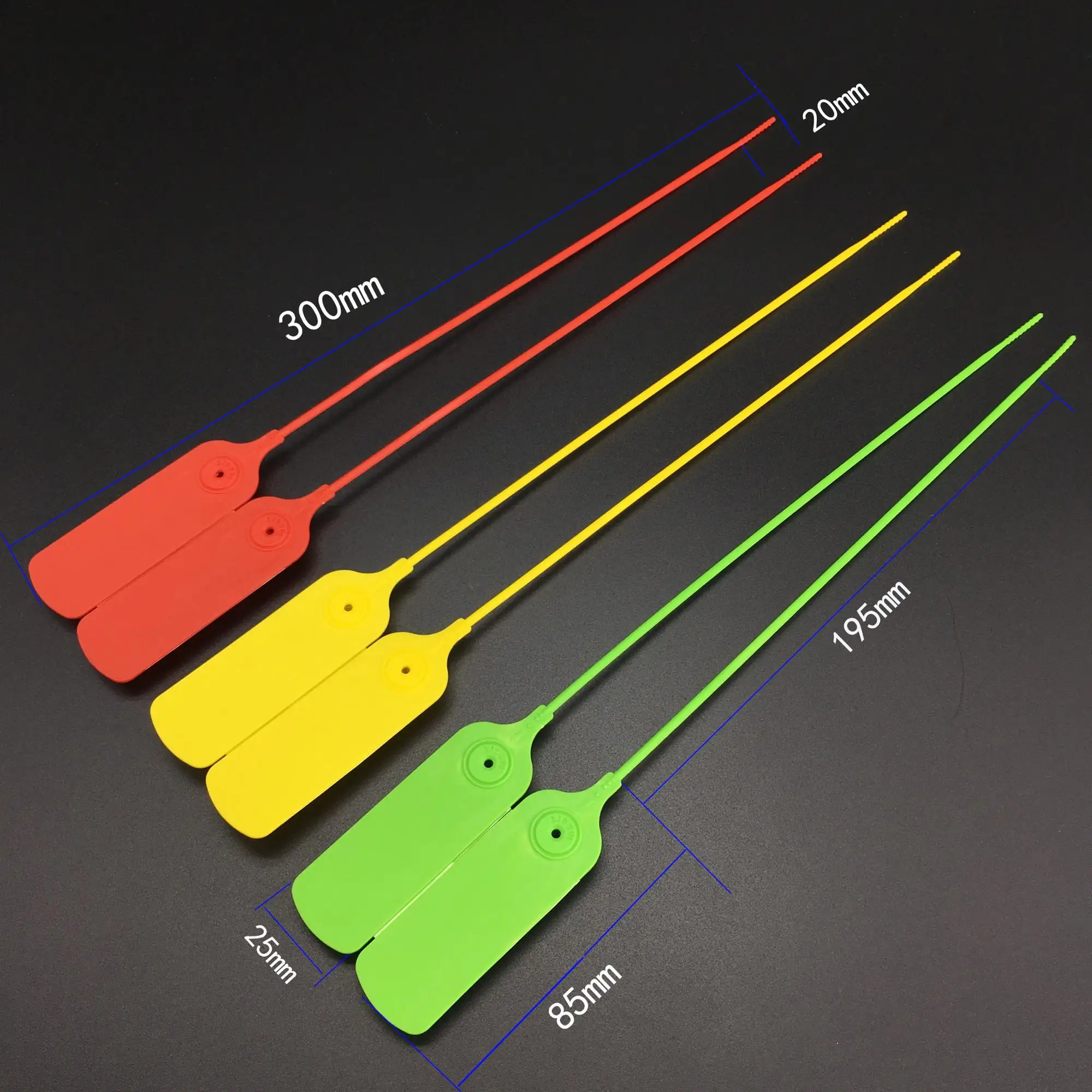 Pull Tight Easy Lock Plastic Seal( 300mm) - Buy Plastic Lock,Plastic ...