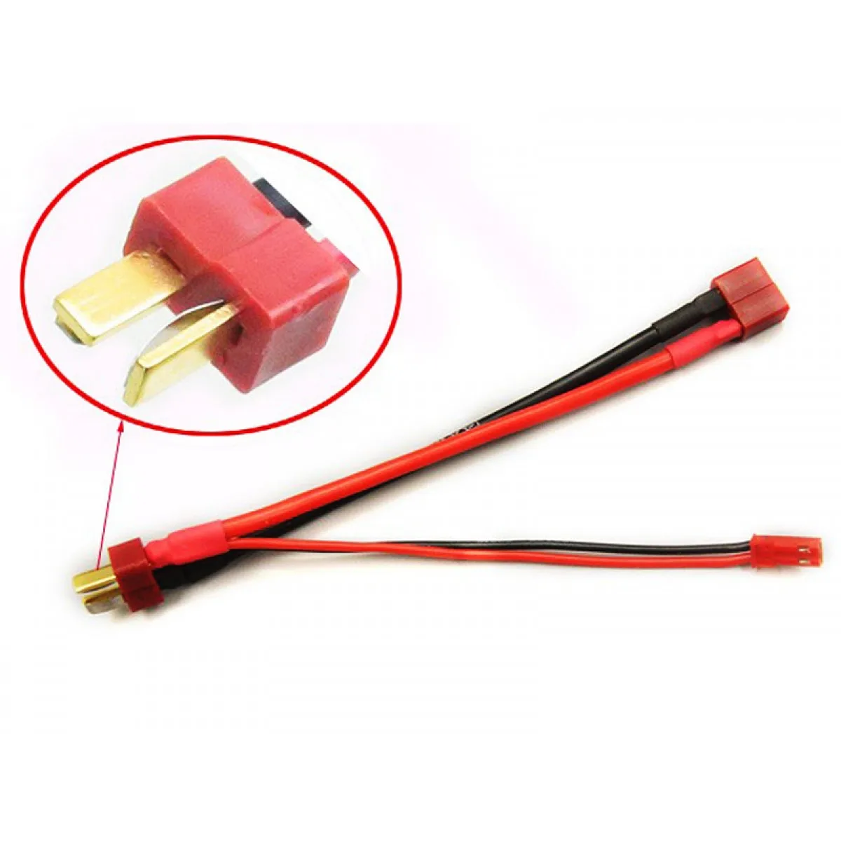 Lipo Battery Connector Deans T Plug Female To Bec Jst Female Connector ...