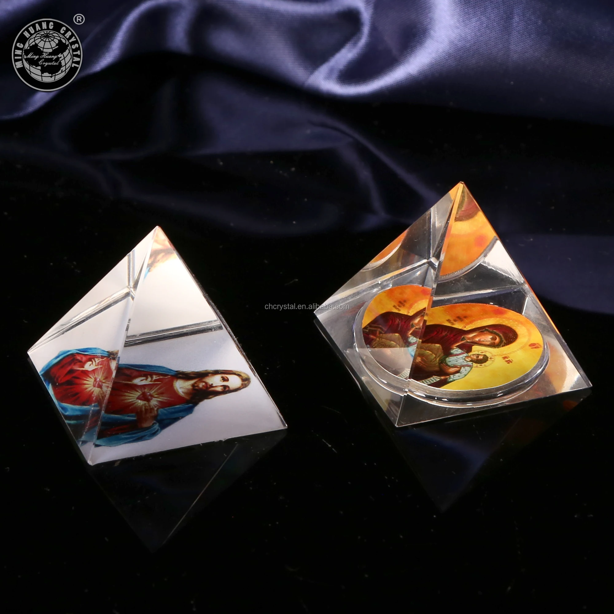 Mh-jt0095 3d Printing Crystal Pyramid Paperweight - Buy Crystal Pyramid ...