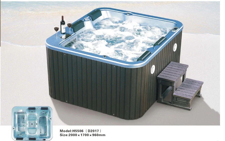 Portable Whirlpool Spa Acrylic Surfing Hot Tubs Outdoor - Buy ...