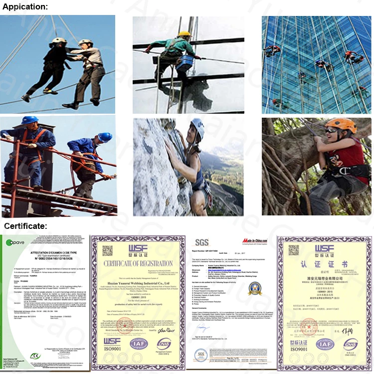 En361/en358/en813 Full Body Safety Harness Belt Use For Fall Protection ...