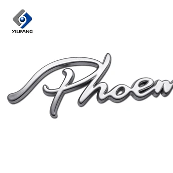 Make Your Own Car Emblem Badge Chrome Plastic Letters 3d Logo Sticker ...