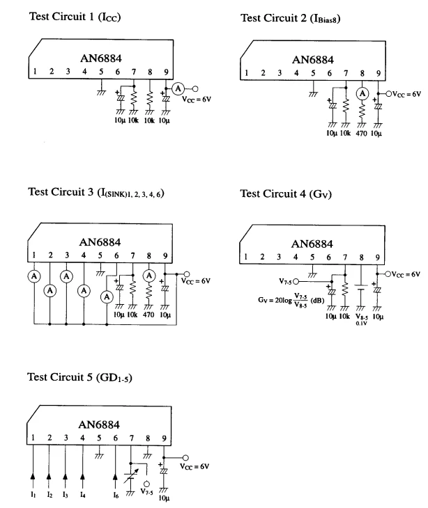 An6884 5 点 Led 驱动器电路 - Buy 集成电路芯片 An6884，深圳陶瓷电容集成电路芯片 An6884,Led 驱动电路 ...