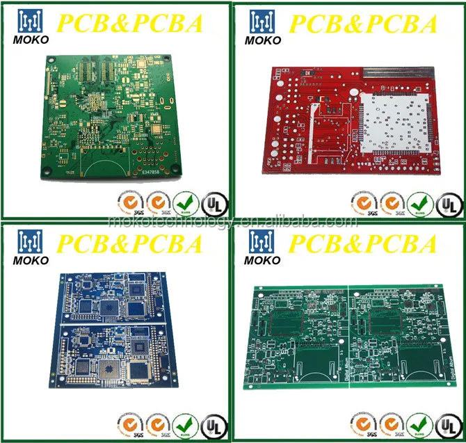 Moko Black Soldermask Pcb Circuit Board Pcba Assembly - Buy Black Pcb,Black Pcba,Pcba Assembly ...