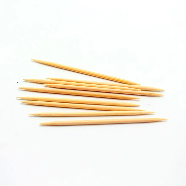Natural Color Small Skewers Thin Bamboo Toothpicks For Party Fruit Use ...