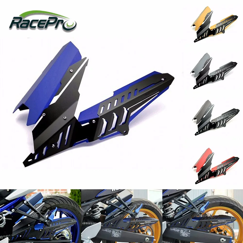 Motorcycle Rear Splash Mud Dust Guard Rear Fender Chain Guard Cover For ...