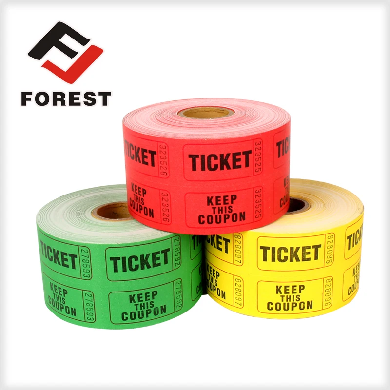 Supplier Raffle Tickets,Lottery Tickets,Arcade Ticket Roll Printing ...