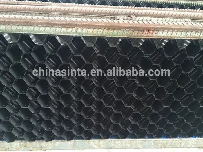 PVC Cooling Tower Filler - Cross Fluted Film Fill Media, Made in China ...