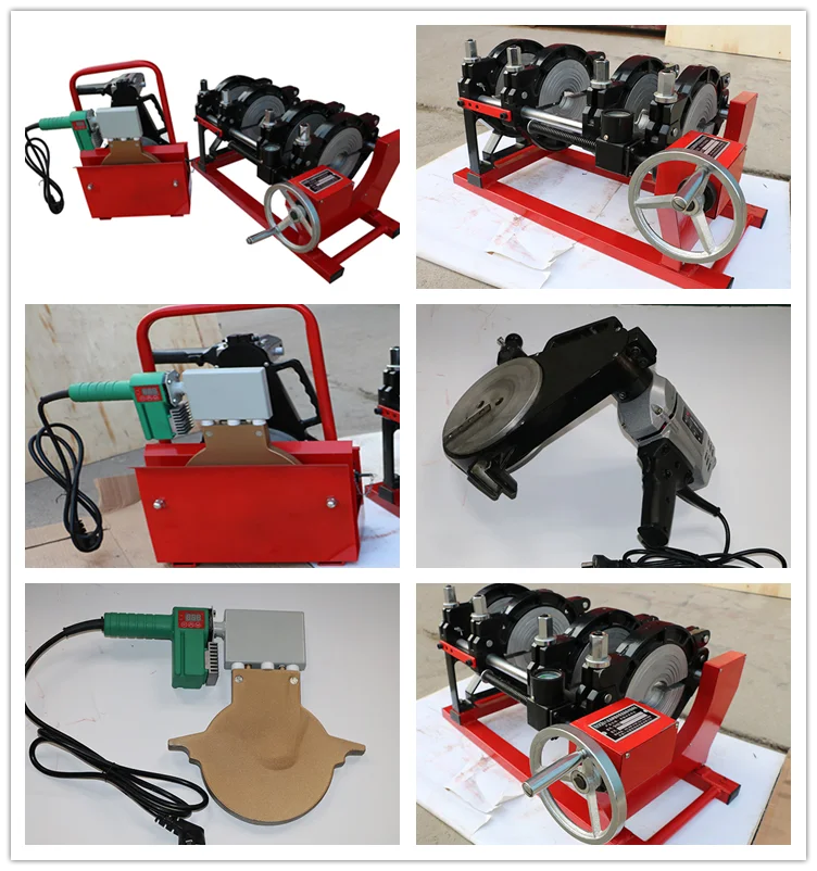 SHBDSY200-4 HDPE Liner Welding Machine - Manual Butt Fusion