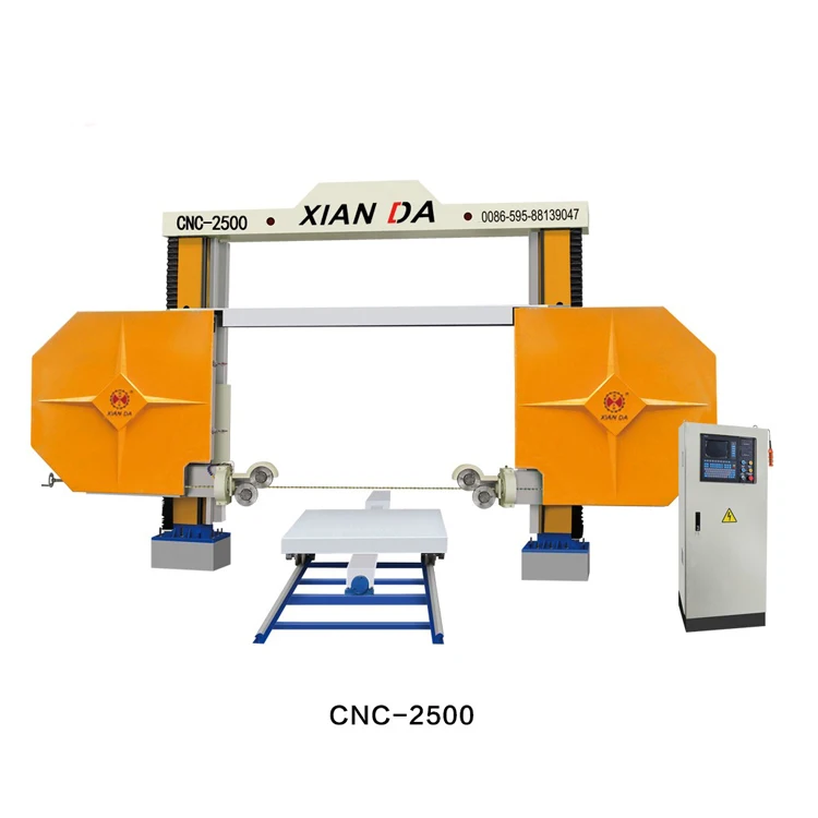 CNC Diamond Multi Wire Saw Machines for Precision Stone Cutting