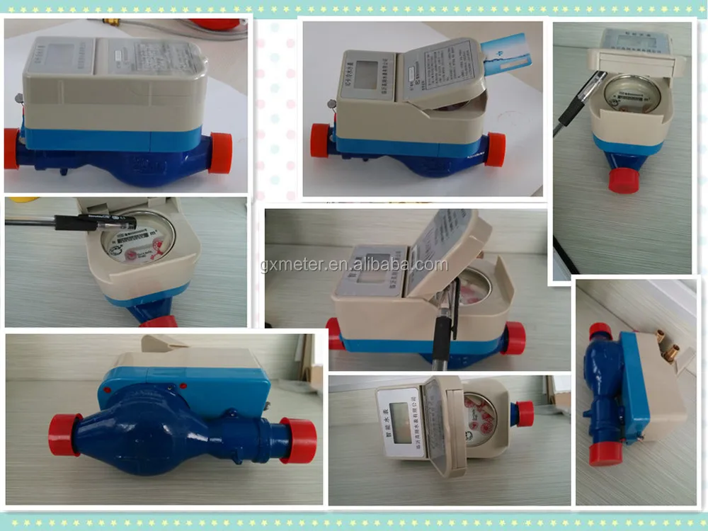 Basic Table Of Ic/rf Card Prepaid Smart Water Meter - Buy Ic/rf Card ...