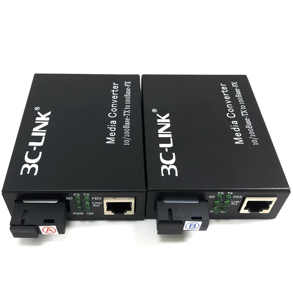 3c-link Media Converters - Efficient 10/100base-Tx to 100base-Fx WDM ...