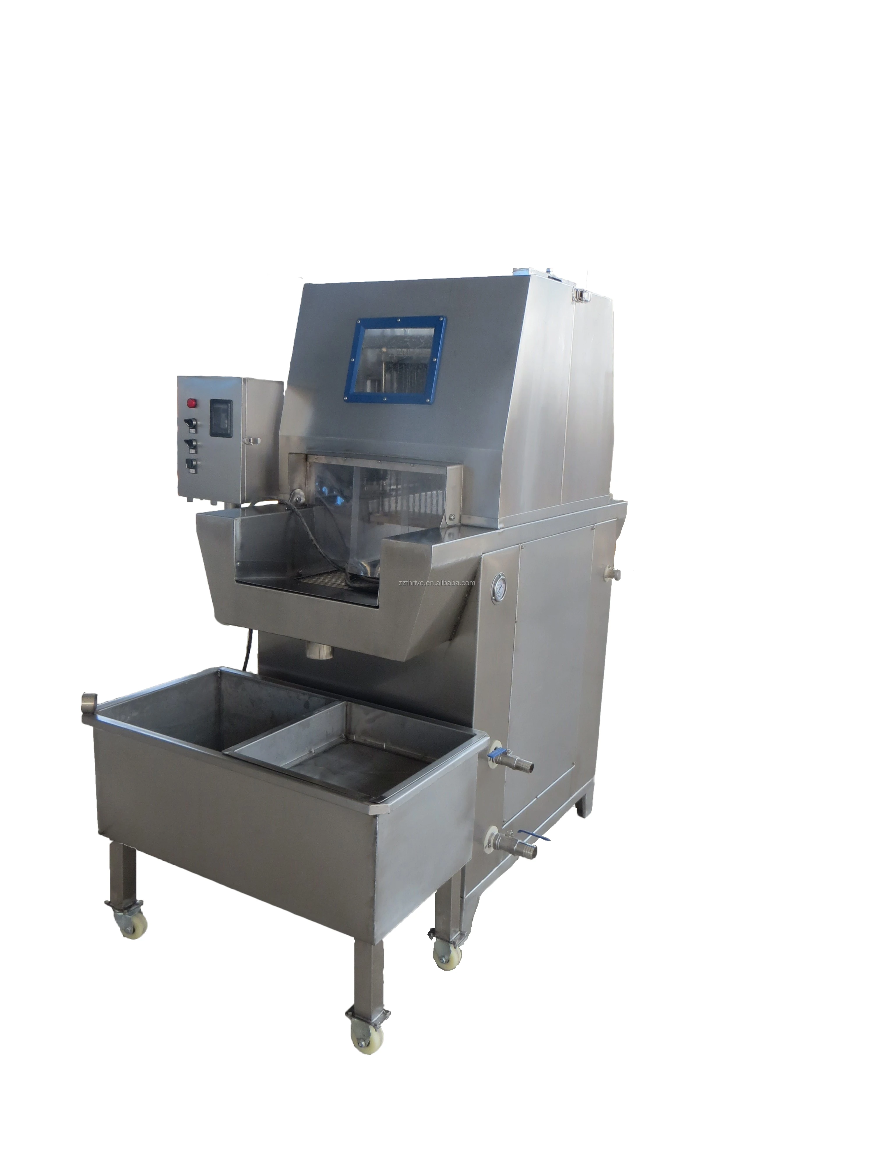 Automatic Saline Liquid Injector - Efficient Fish & Meat Processing