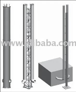 Free-standing Flue Gas Stacks Up To 100 M. In Length - Buy Free ...
