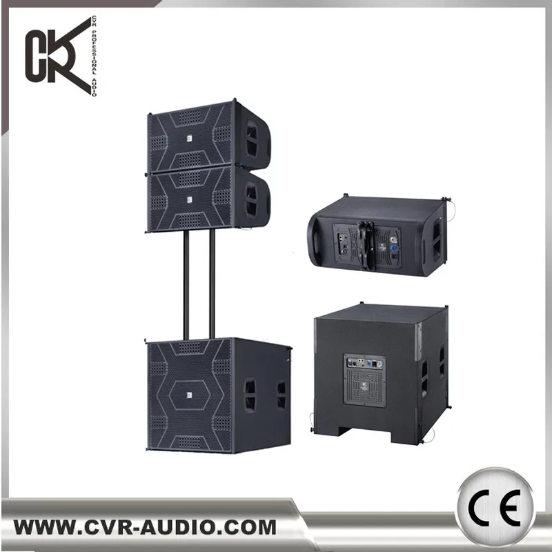 CVR AUDIO Self Powered Line Array Speaker System - Professional Sound