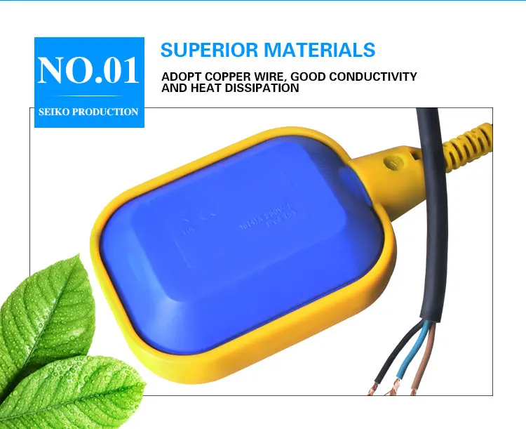 Best Selling Water Fluid Level Control Float Switch for Water Pump