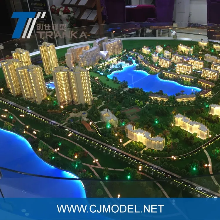 Professional Miniature Building Model / 3d Maquette Architectural Model ...