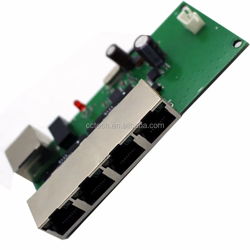 Realtek 4+1 Port Data Switch - Plug N Play Network Solution