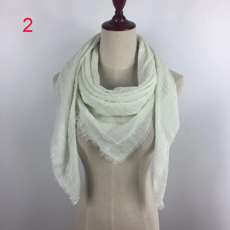 Wholesale Solid Color Scarves - Soft Cotton, 32 Colors