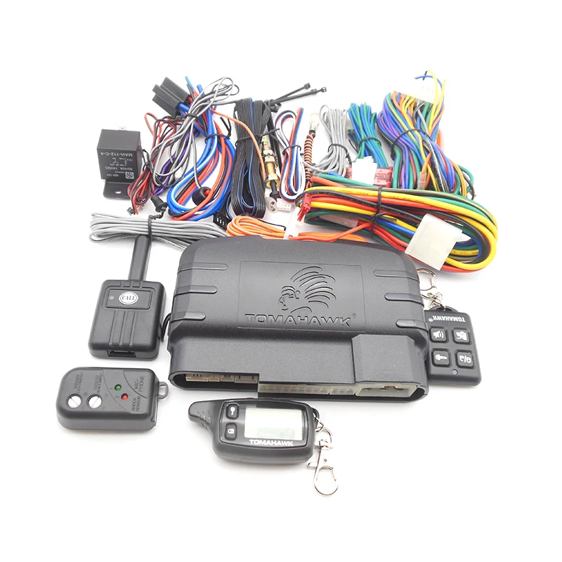 Tomahawk Tw-9010 Two Way Car Alarm System With Remote Start & Keyless Entry